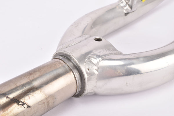 26" silver Wheeler Alutrax oval tapered Aluminum 1 1/4" MTB Fork 1990s ...