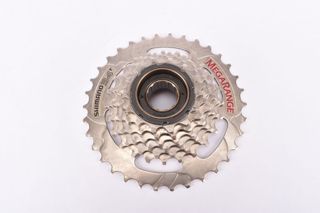 Shimano Megarange #MF-HG40 7-speed Freewheel with 14-34 teeth and engl ...