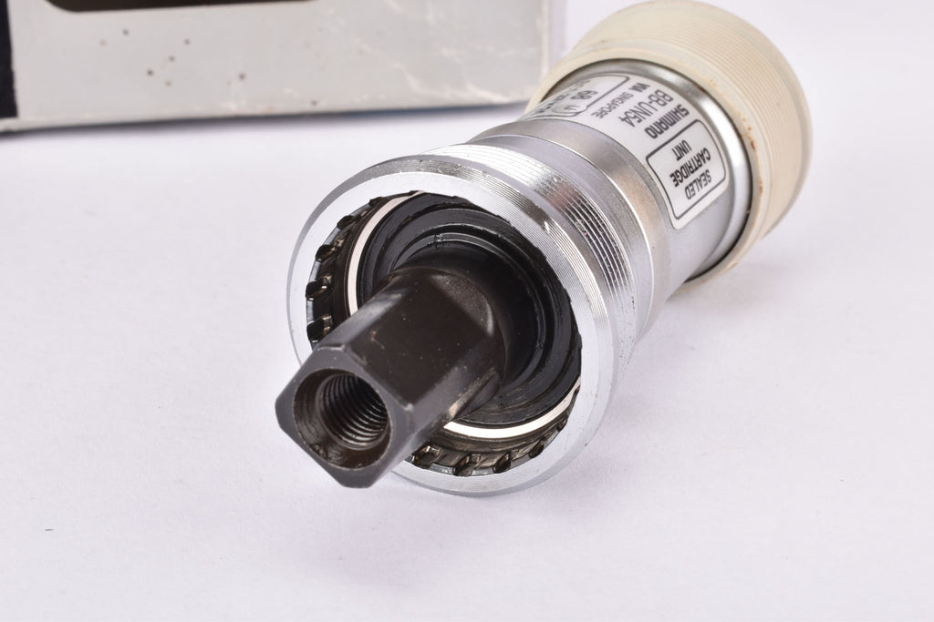 NOS/NIB Shimano #BB-UN54 sealed cartridge Bottom Bracket in 118 mm wit ...