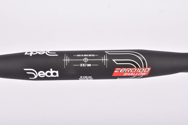 NEW Deda Zero100 Shallow Handlebar in 42 cm (c-c) with 31.7mm bar clam ...