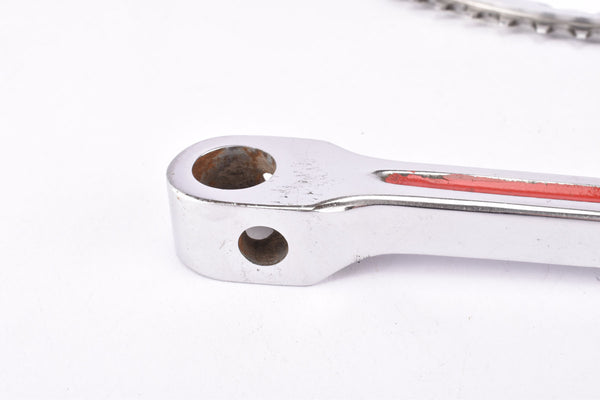 Smutny 2-arm fluted cottered chromed steel crank set with 49 teeth in ...