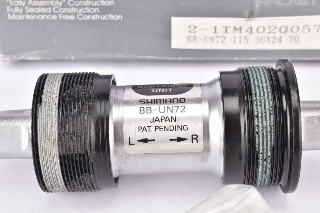 NOS/NIB Shimano 600 Ultegra #BB-UN72 sealed cartridge Bottom Bracket ...