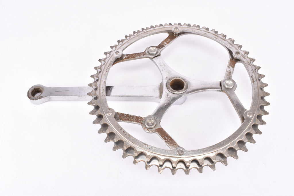 Nervalux 3-arm cottered chrome steel crank set with Cyclo Chainring (5 ...