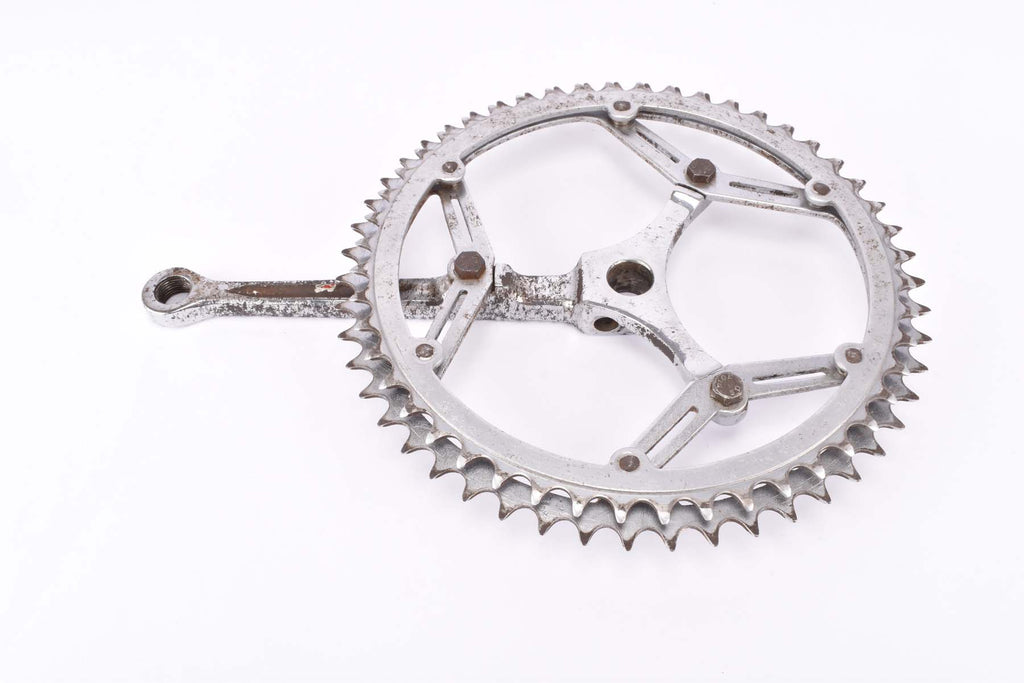 Smutny 2-arm double fluted cottered chromed steel crankset 48/51 teeth ...