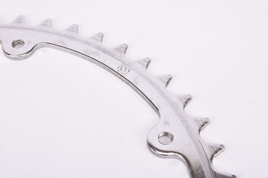 NOS Stronglight 6 pin steel Chainring with 47 teeth and 156 mm BCD fro ...