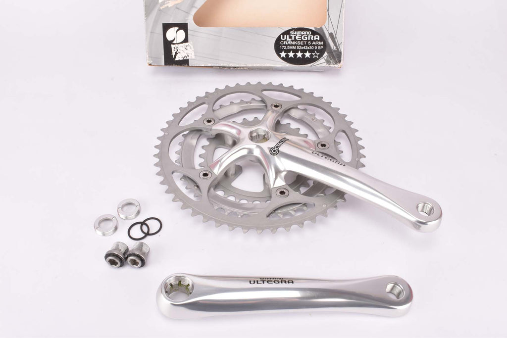 NOS Shimano Ultegra FC-6503 triple 9speed Hollowtech Octalink Crankset – Velosaloon.com