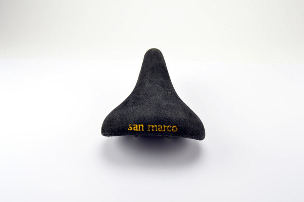 NEW San Marco Gi-Lux 312 rough leather saddle from the 1980s NOS ...