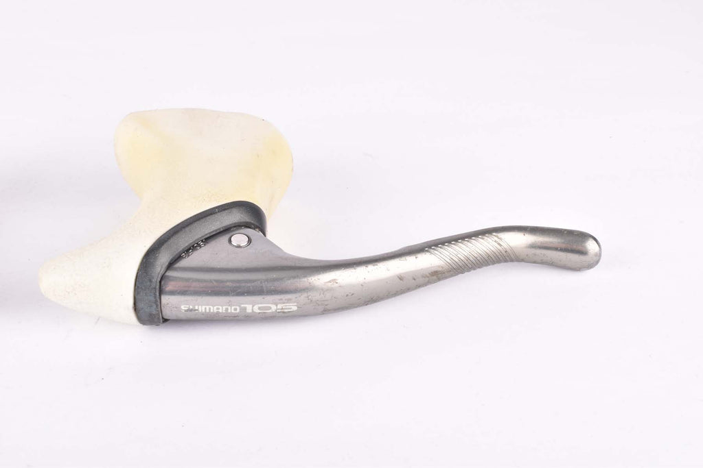 Shimano 105 #BL-1051 aero brake lever set with white hoods from the 19 ...