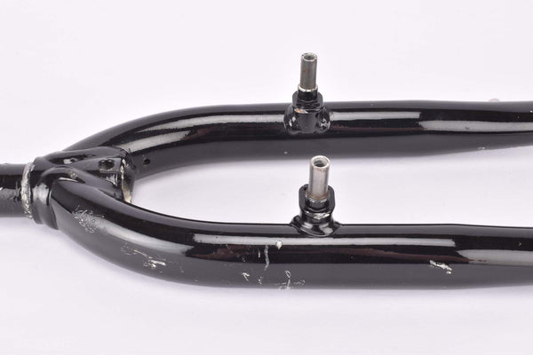 28" Black Trekking Steel Fork with Eyelets for Fenders and Low Rider ...