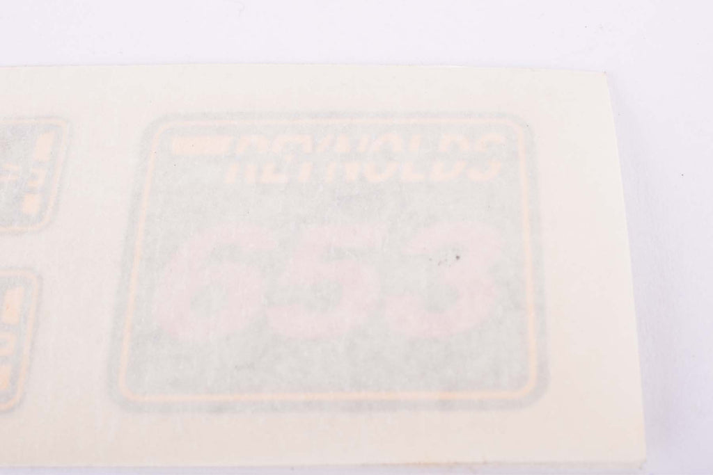 NOS Reynolds 653 Tube Set Water Transfer Decals for frame and Fork fro ...