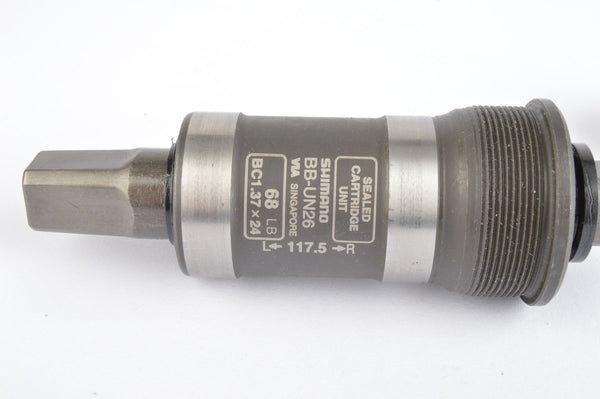 NEW Shimano #BB-UN26 cartridge bottom bracket with english threading f ...