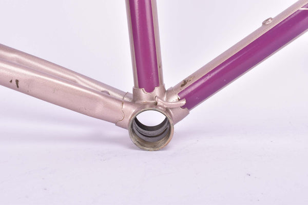 Pink Motobecane C4 vintage road bike frame in 56.5 cm (c-t) / 55 cm (c ...