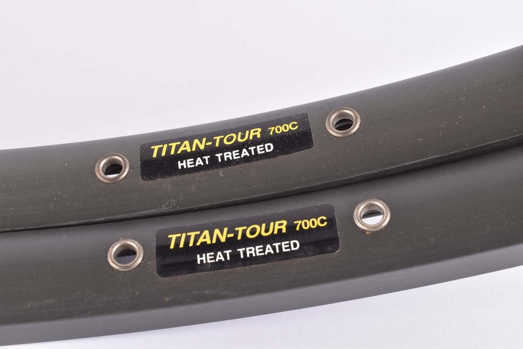 NOS Matrix Titan Tour Clincher Rimset (2 rims) 700c/622mm with 36 hole ...