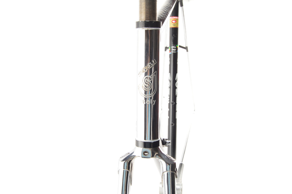 Simonelli built by Zullo frame 60 cm (c-t) / 58.5 cm (c-c) Columbus TS ...