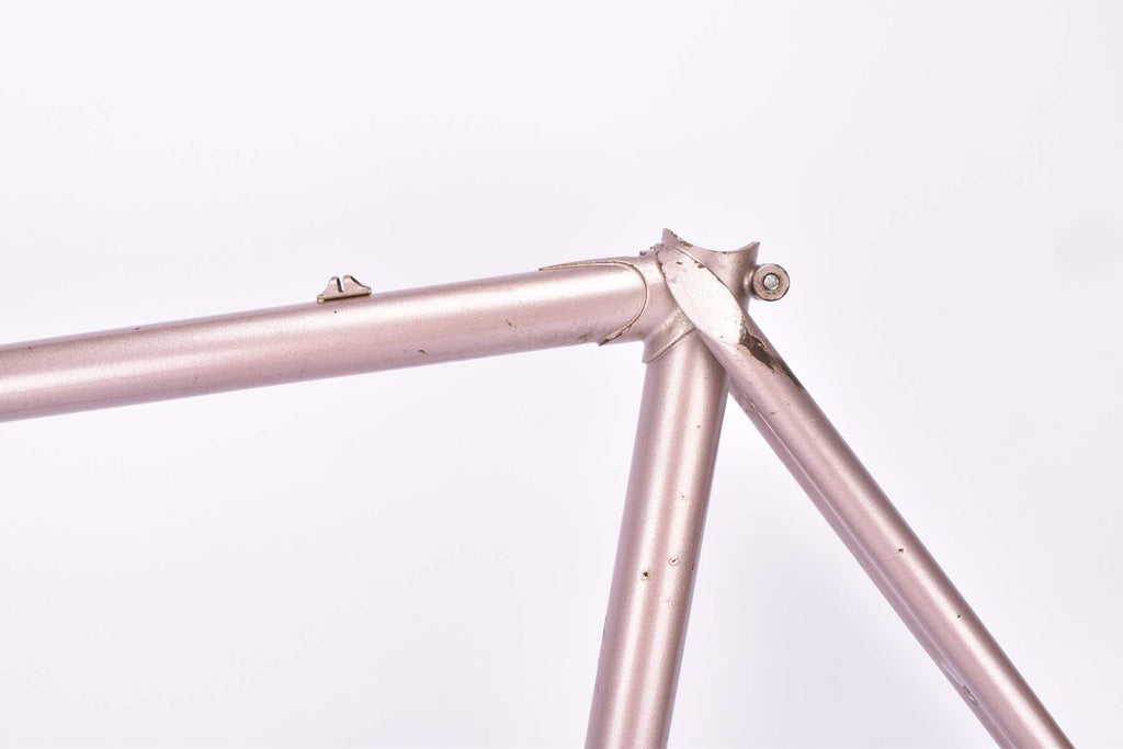 Pink Motobecane C4 vintage road bike frame in 56.5 cm (c-t) / 55 cm (c ...