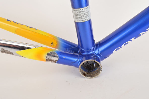 Colnago Crystal frame in 60 cm (c-t) / 56 cm (c-c), with Columbus Thro ...
