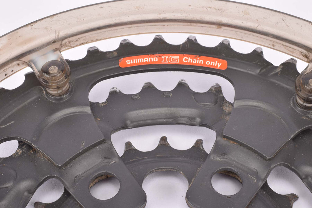 Shimano IG tripple Chainring with 42/34/24 teeth and chainguard, 64 BC ...