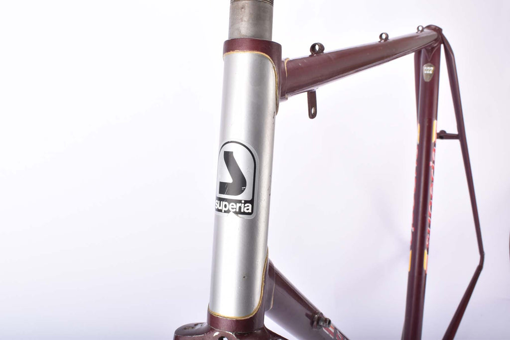 Purple Superia Apollo(??) vintage road bike frame in 60 cm (c-t) / 58 ...