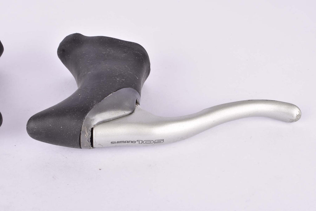 Shimano 105 SC #BL-1055 aero brake lever set with black hoods from 199 ...