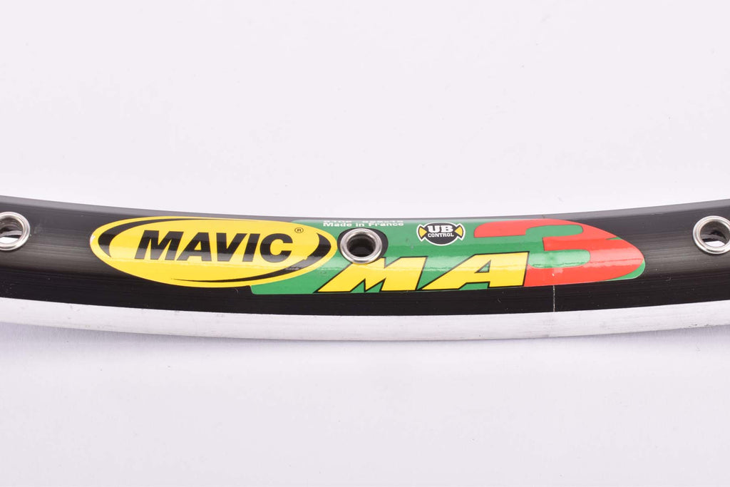NOS Black Mavic MA3 UB Control single clincher Rim in 700c/622mm with ...