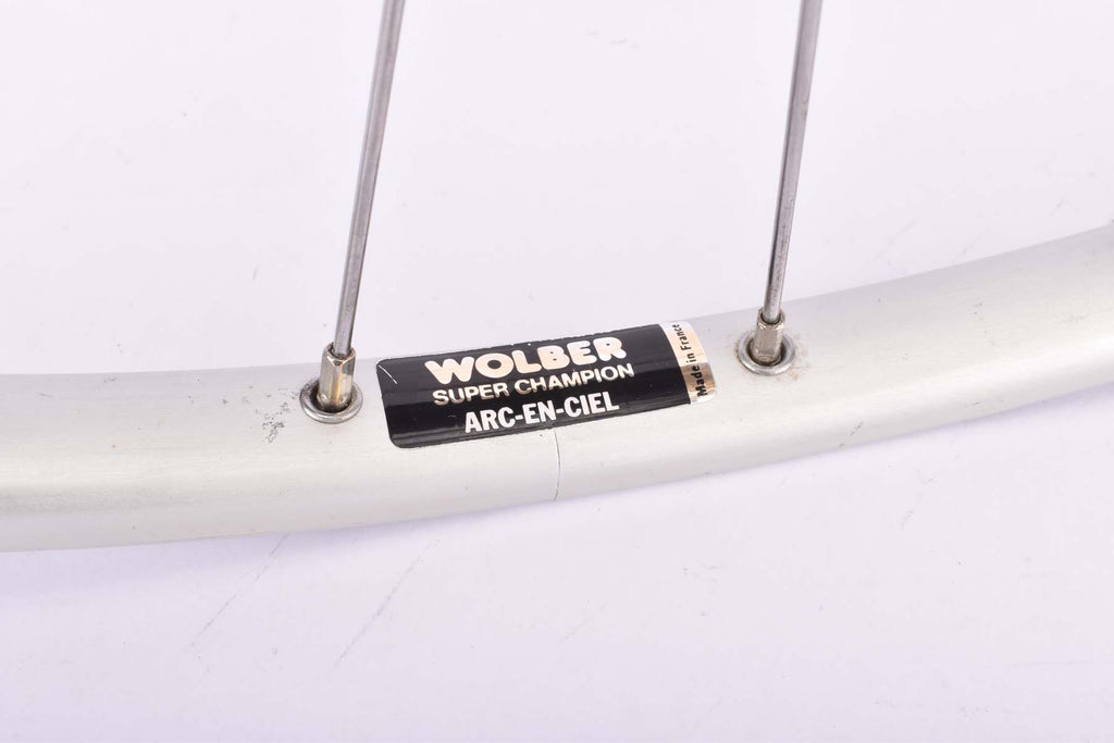NOS 28" Wheelset with Wolber Super Champion Arc-En-Ciel tubular Rims ...