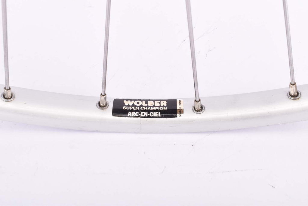NOS 28" Wheelset with Wolber Super Champion Arc-En-Ciel tubular Rims ...