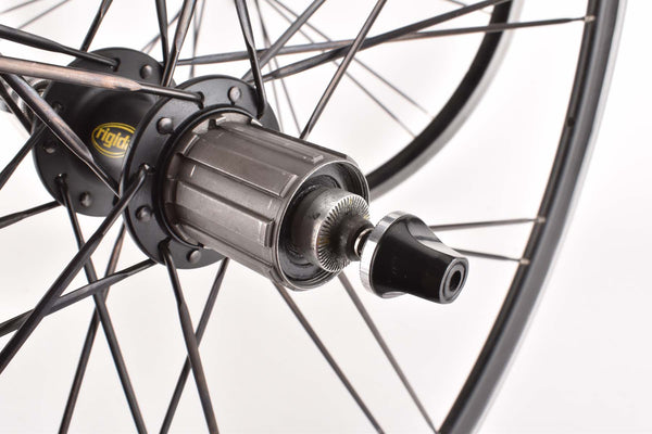 Wheelset with Rigida F. 13CX622 Clincher Rims and Rigida RWS Hubs ...