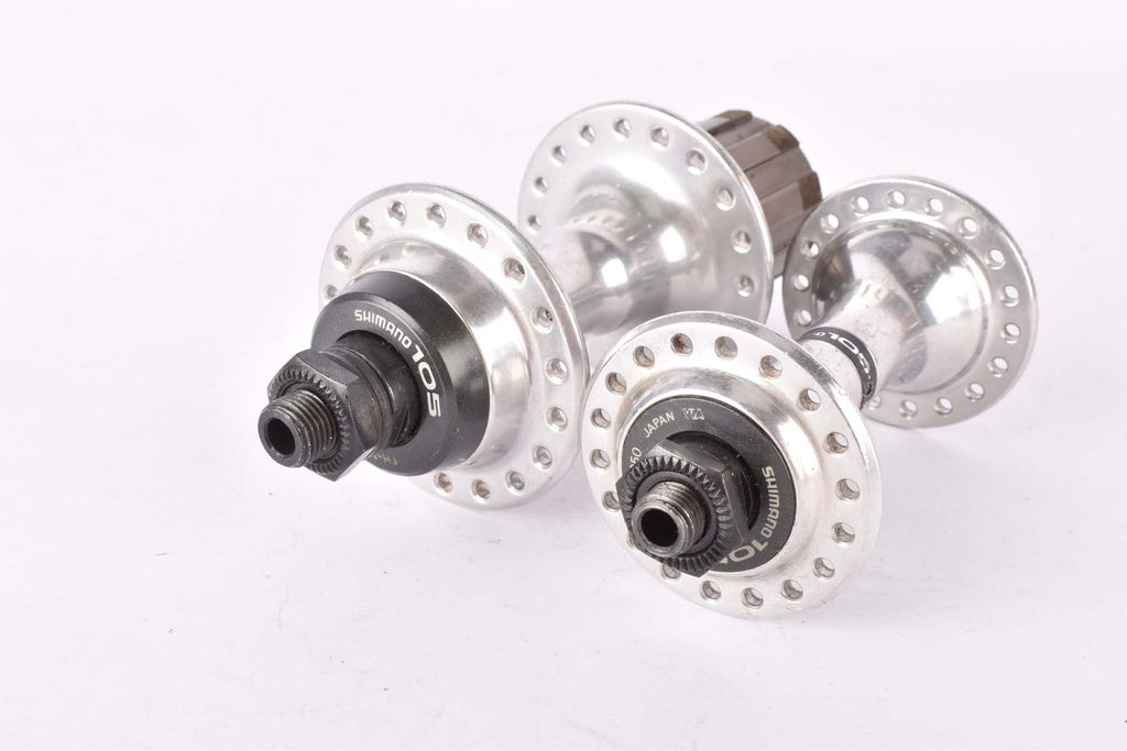 NOS Shimano 105 # FH-1051, HB-1050 7 speed hubs from the late 80s ...