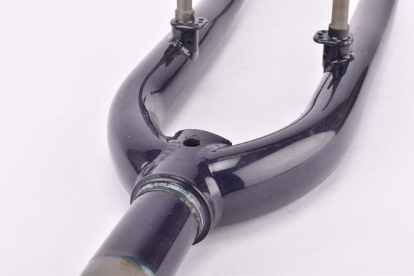 28" Dark Blue Trekking Steel Fork with Eyelets for Fenders and Rack ...