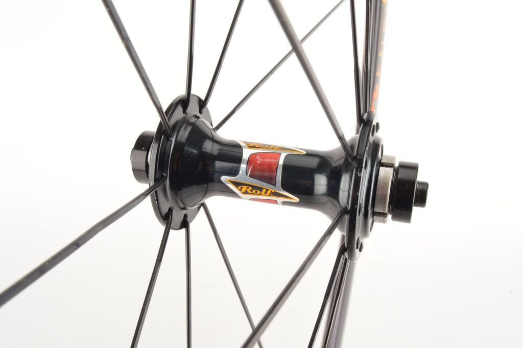 Wheelset with Rolf Vector Pro Clincher Rims and Rolf Hubs – Velosaloon.com