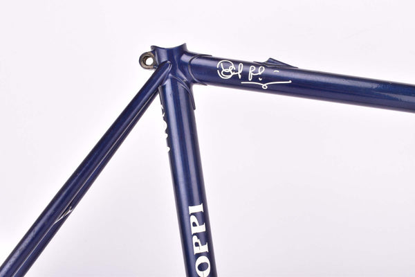 Fausto Coppi frame in 55.5 cm (c-t) / 54 cm (c-c) with Coppi dropouts ...