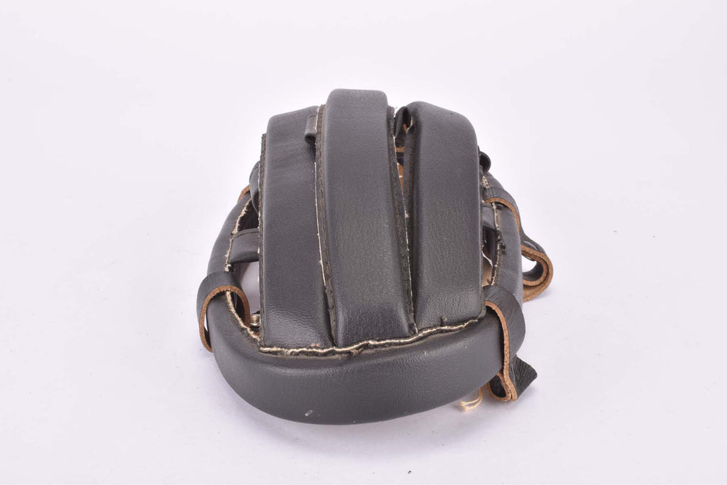 NOS Black Boeri leather helmet in size 50 – Velosaloon.com