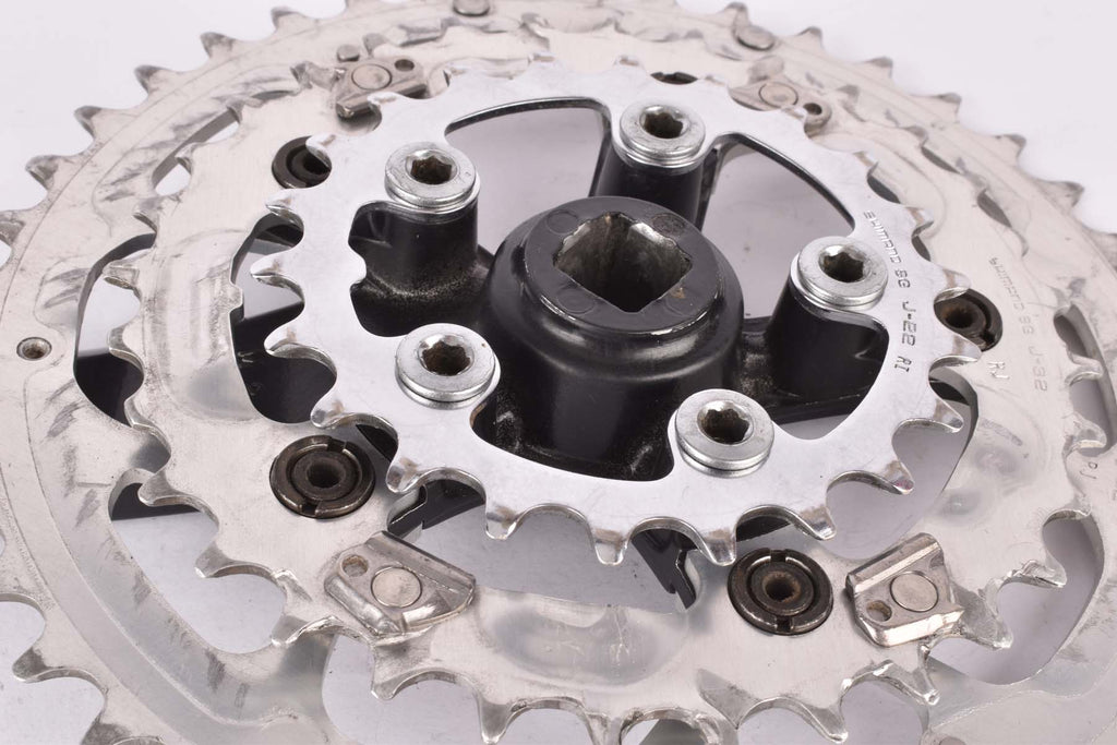 Shimano Deore LX #FC-M563 triple Crankset with 42/32/22 Teeth and 175m ...