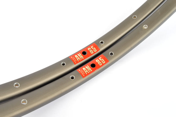 NOS Nisi dark anodized AN85 tubular Rims 650C/571mm with 28 holes ...