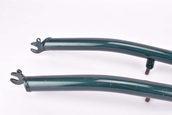 26" Dark Green MTB Steel Fork with Eyelets for Fenders – Velosaloon.com