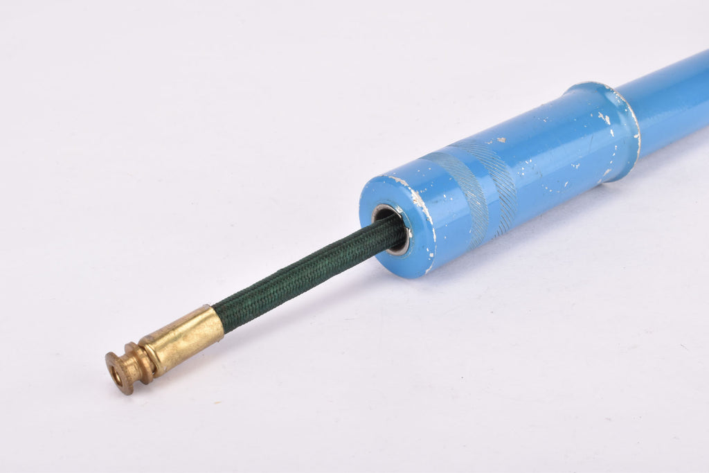 blue Steel/Aluminium bike pump in 380-410mm from the 1970s - 80s ...