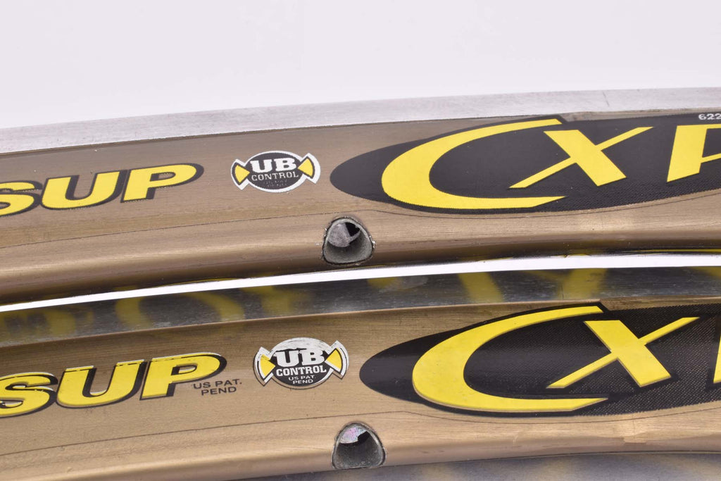 NOS titanium colored Mavic CXP 30 SUP UB Control clincher Rim Set in 7 ...