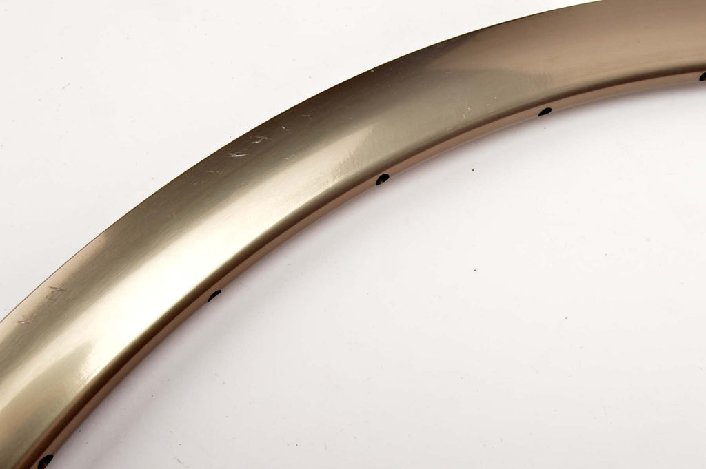 NEW Rigida DP18 dark anodized single Clincher Rim 700c/622mm with 32 h ...