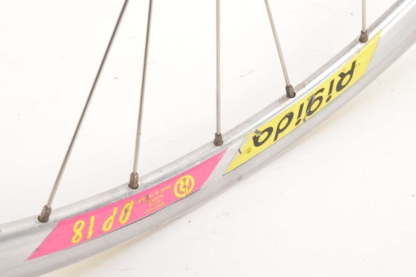 Wheelset with Rigida DP18 clincher rims and Campagnolo Chorus hubs fro ...
