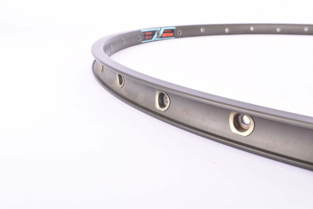 NOS Wolber GTX2 dark anodized single clincher Rim in 28"/622 with 36 h ...