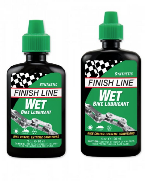 Finish Line Wet Bike / Chain synthetic Lubricant for extreme condition ...